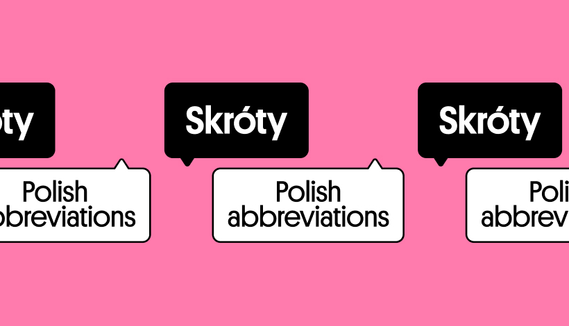 Polish abbreviations – rules, examples, and slang