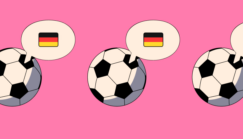German soccer vocabulary – nouns, verbs, chants, and practice