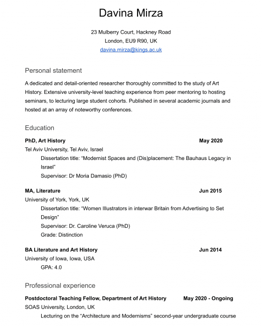 How to Write a CV in English: A Guide for Non-Native Speakers