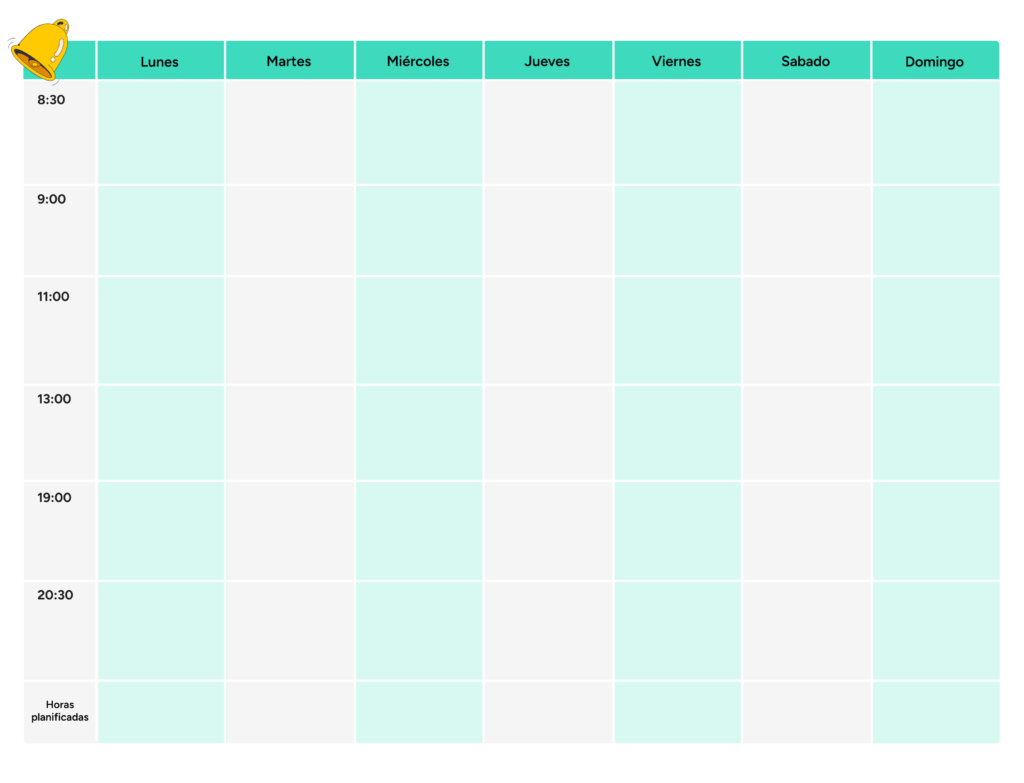 Agenda de estudio de idiomas: Guía para elaborar el calendario de estudio perfecto [+ plantilla]