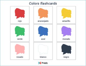 Spanish Flashcards: 75+ Free Printable Templates