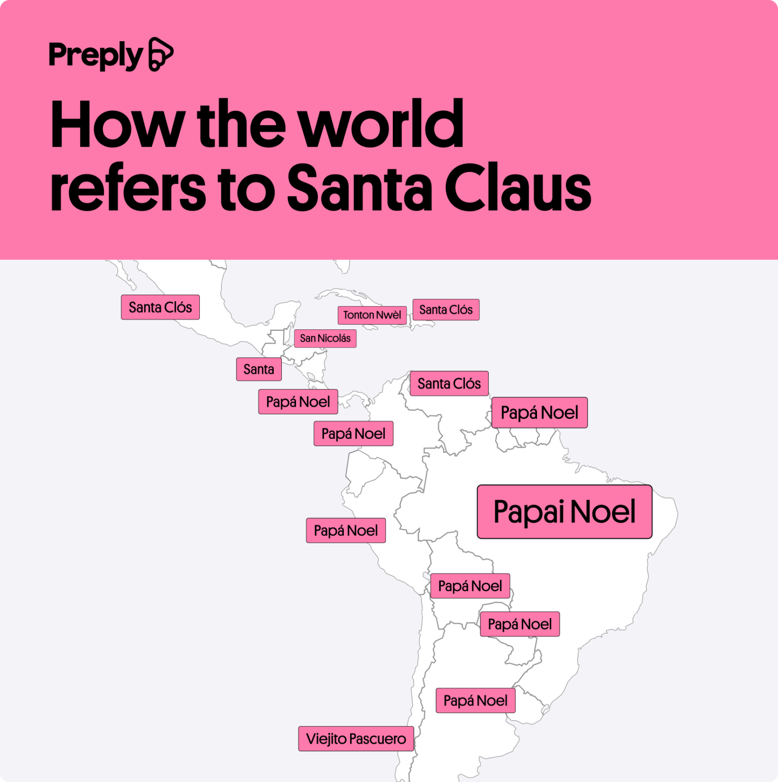 How the World Refers to ‘Santa Claus’
