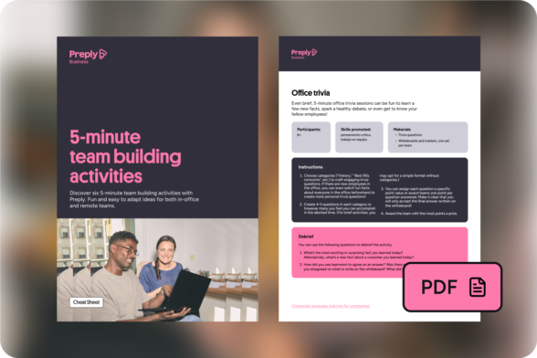 5-Minute Team Building Activities | PDF