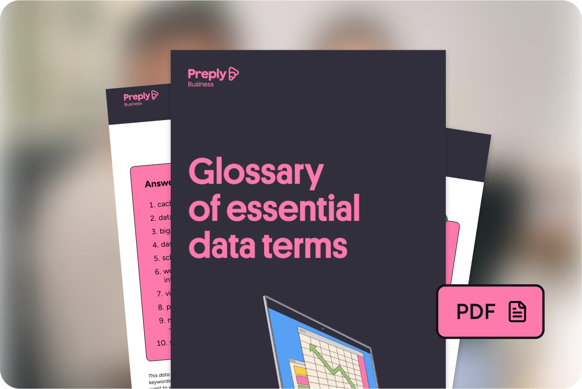 Data Terms PDF: Glossary and Exercises
