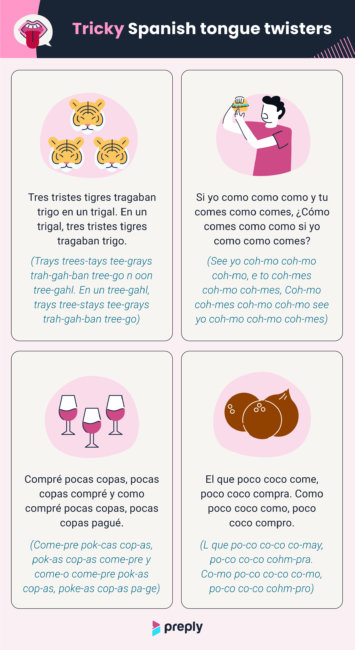 30 Spanish Tongue Twisters to Practice Pronunciation