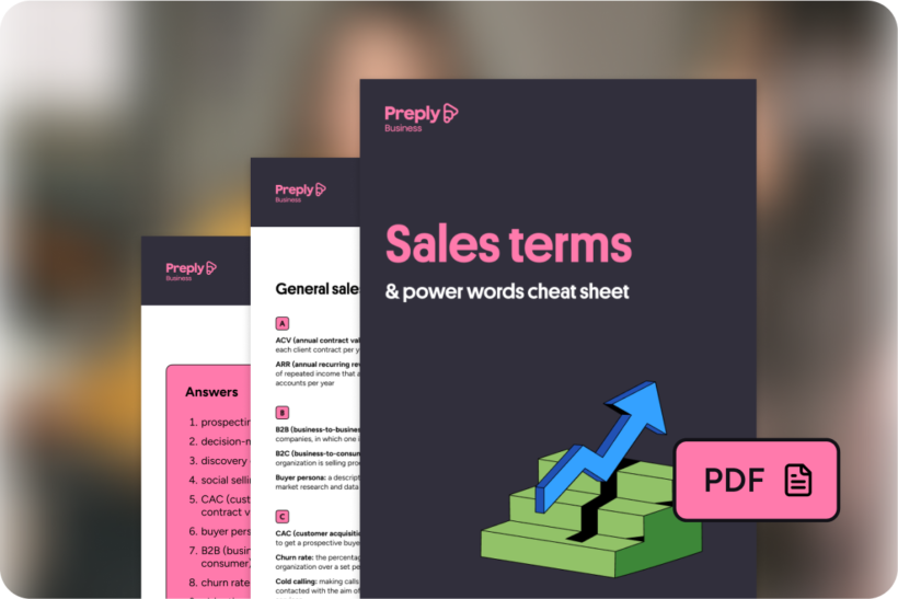 Sales Terms PDF - Preply Business