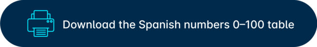 Numbers in Spanish: How to Count From 0 To 100