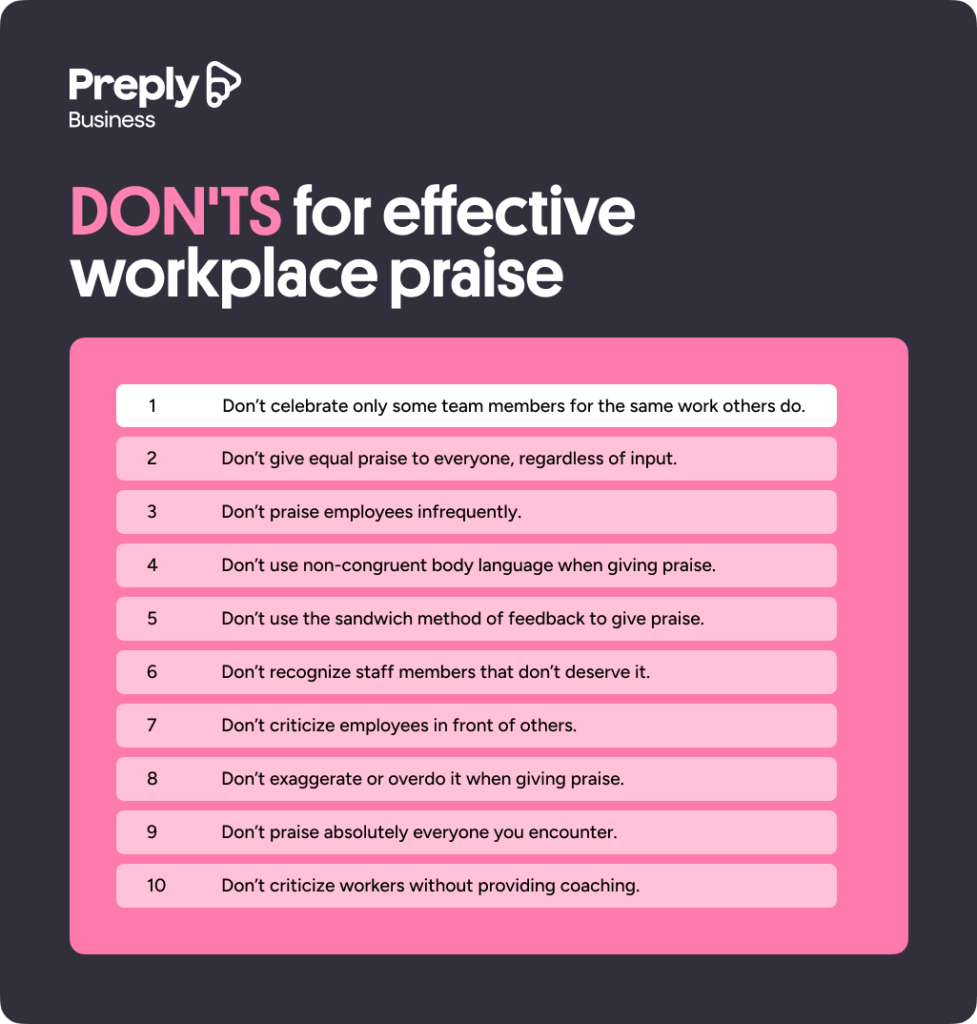 Employee rewards & recognition etiquette: Dos and don’ts for every manager
