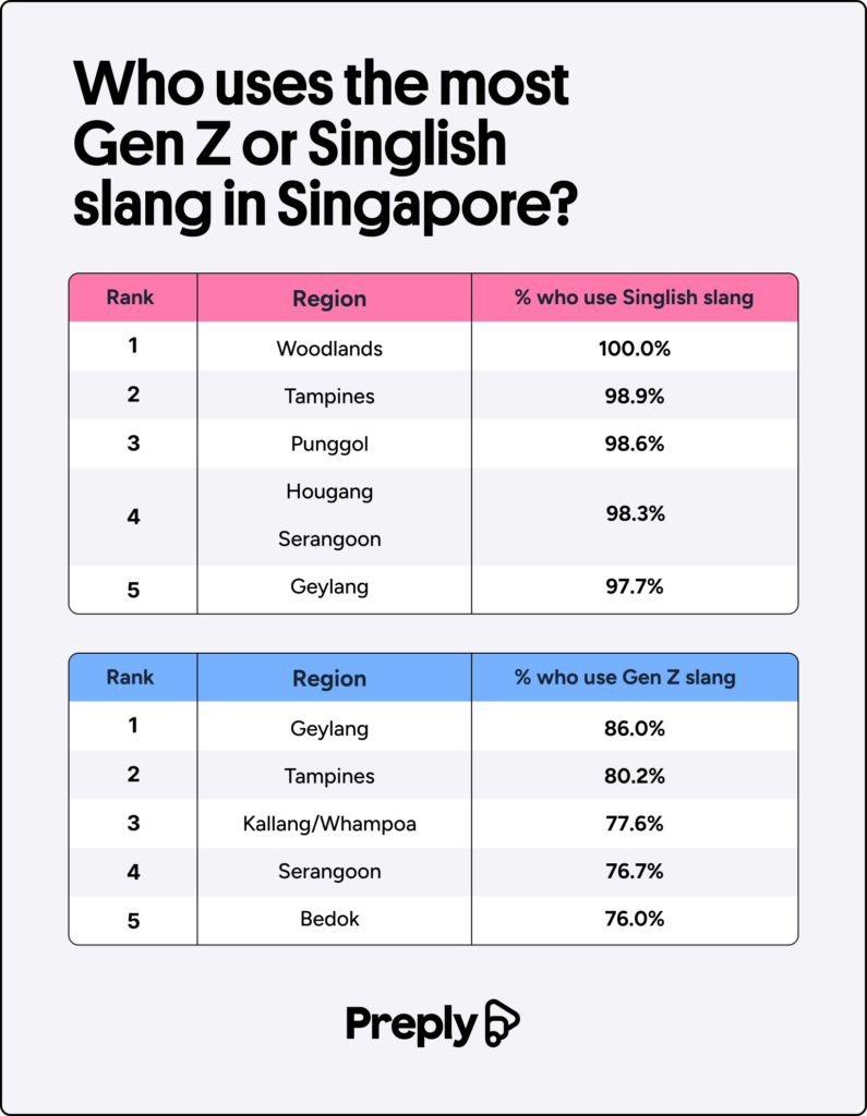 How does Singapore feel about slang?