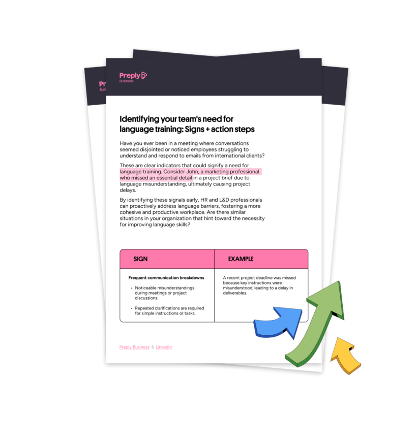 Identifying Language Training Needs in Your Team | PDF